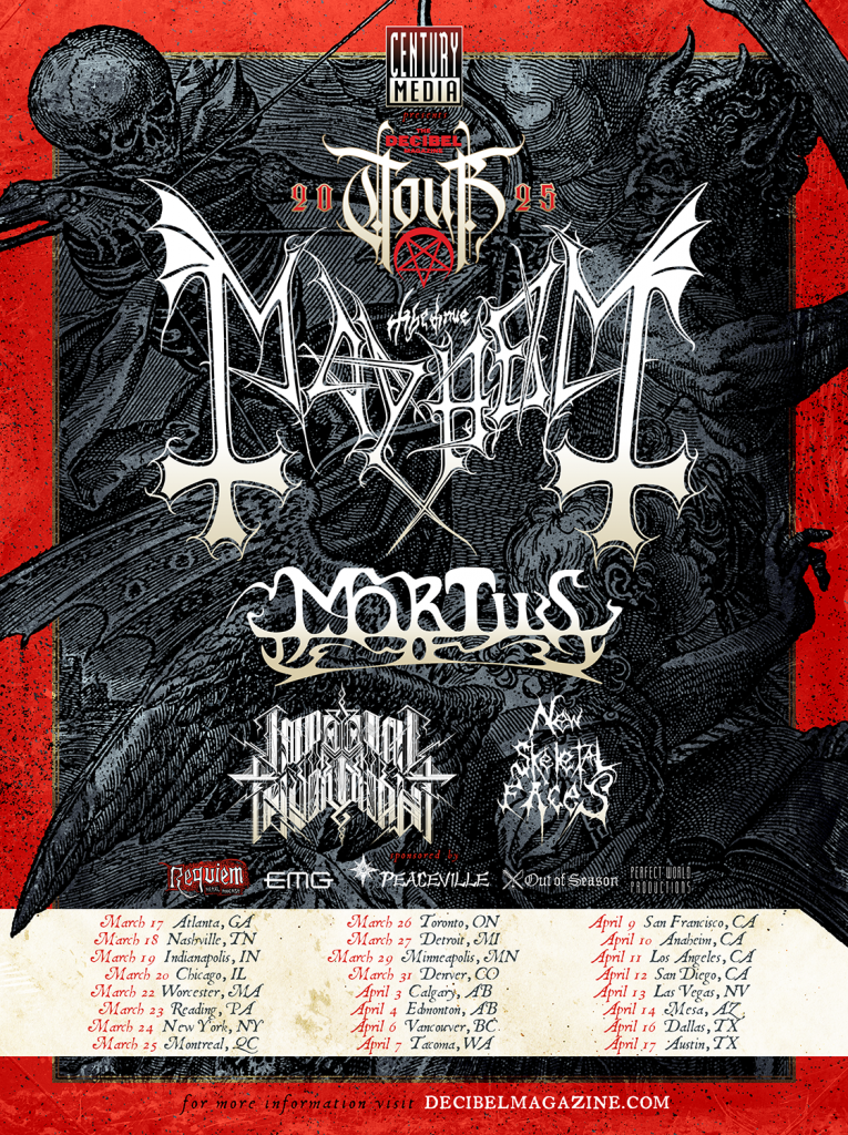 MORTIIS announces US Decibel Magazine Tour 2025 – music-scan.de